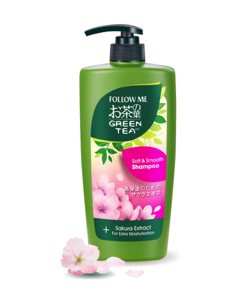 FOLLOW ME Green Tea Shampoo Soft & Smooth – Follow Me